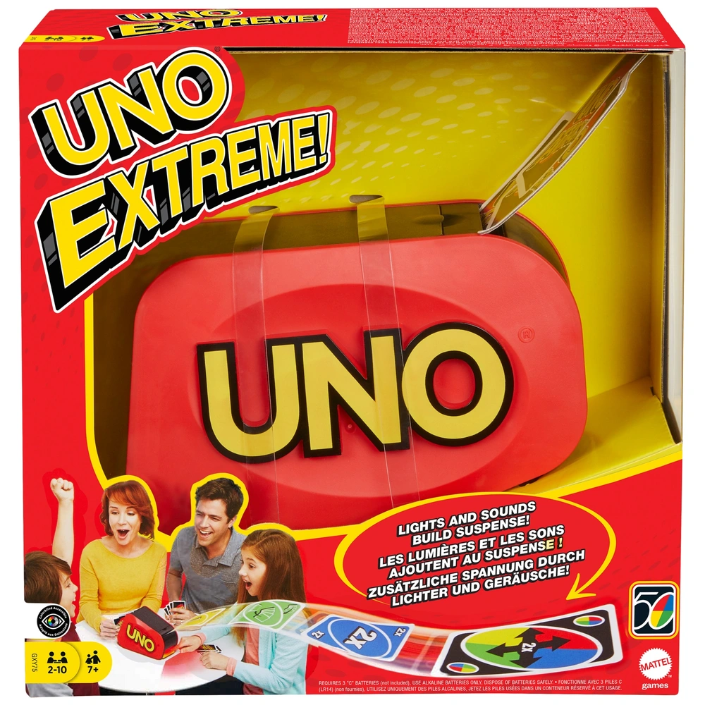 Uno Attack NEW Sealed Uno Extreme Attack Electronic Game Card