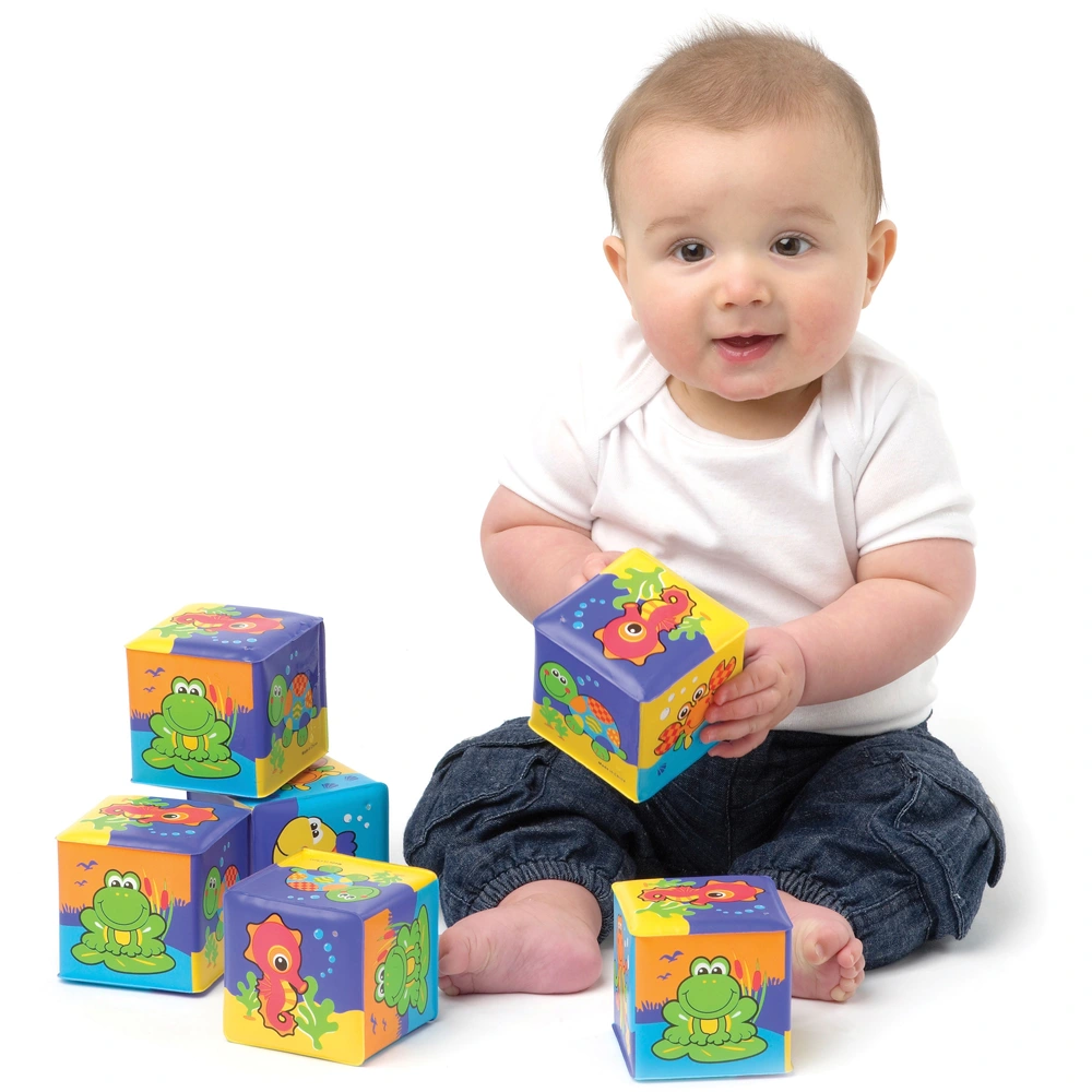 Baby Playing Blocks