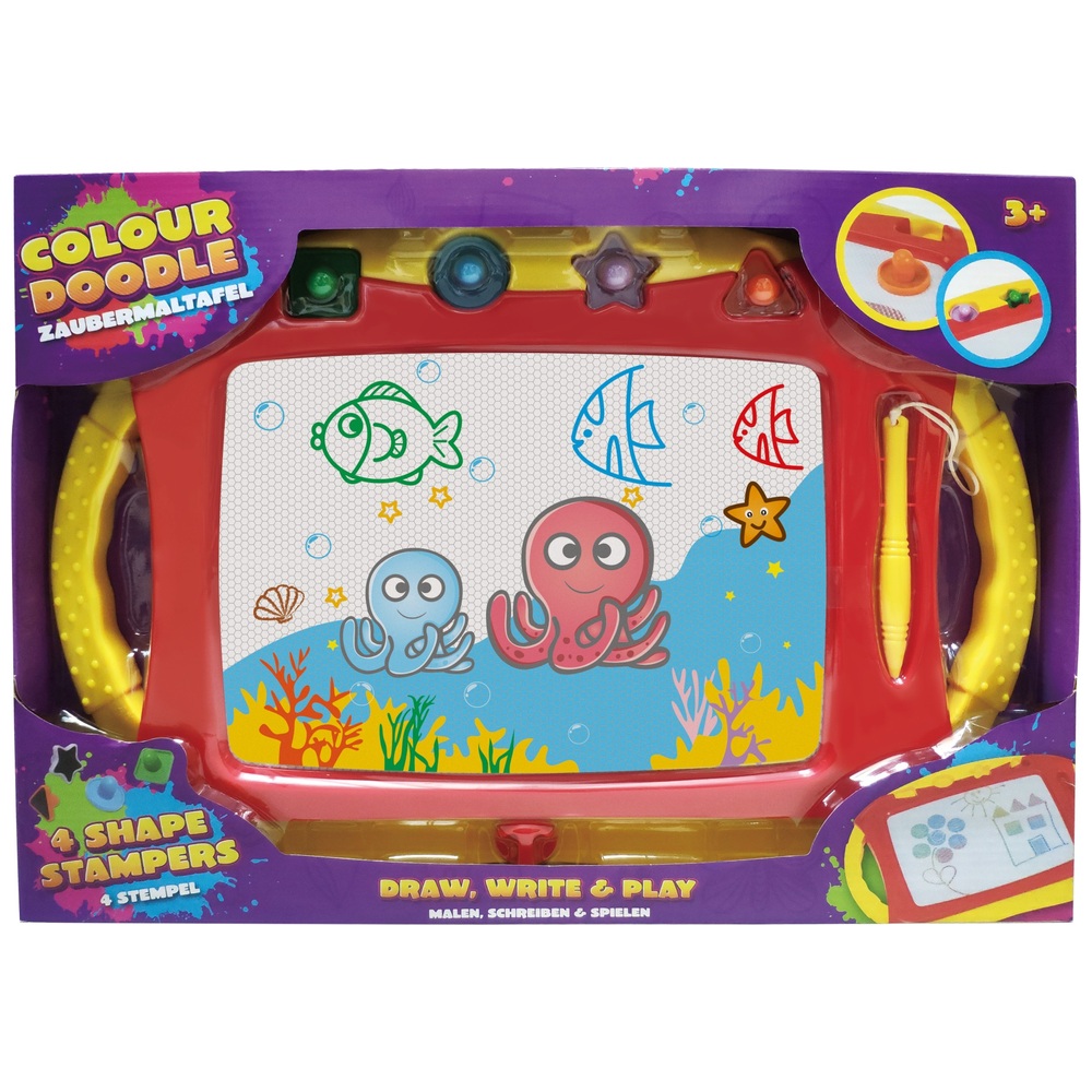 Colour Doodle Stamping Drawing Board with 4 Stamps | Smyths Toys UK