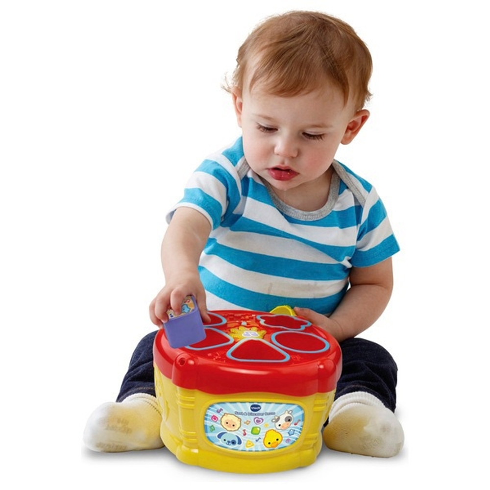 VTech Sort and Discover Drum | Smyths Toys UK