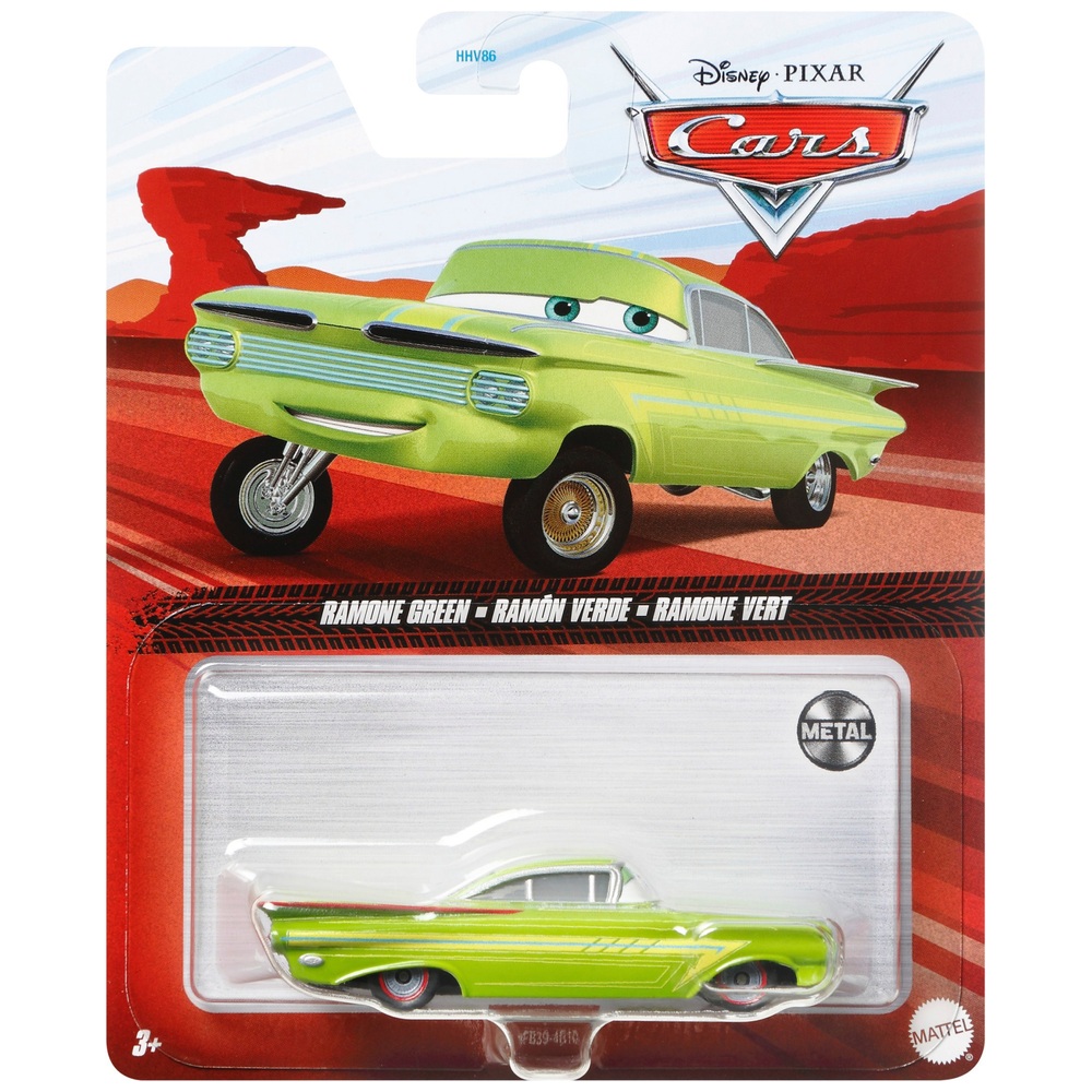 Disney Cars Diecast Car Ramone Green 1:55 Scale | Smyths Toys UK