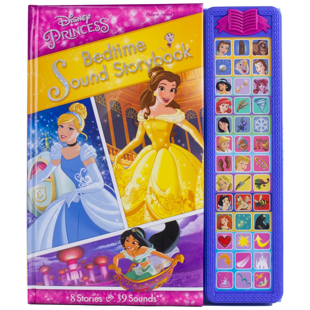 Disney Princess Sound Storybook Treasury Interactive Book Assortment ...