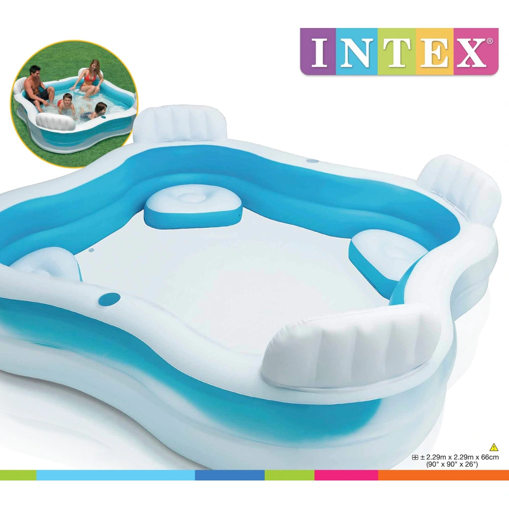 Inflatable Pool With Seats Paddling Pools & Swimming Pools For Kids