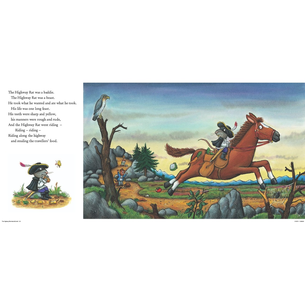 The Highway Rat by Julia Donaldson and Axel Scheffler Paperback Book ...