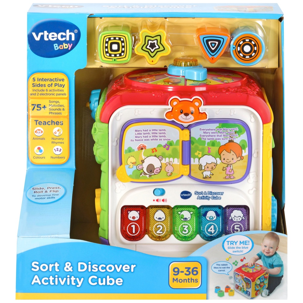Vtech Cube VTech Baby Busy Learners Music Activity Cube Macy's