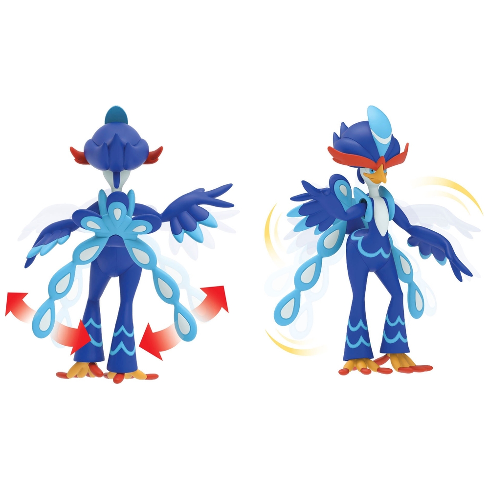 Pokémon Battle Figure Feature Deluxe Action Quaquaval 11.5cm | Smyths ...