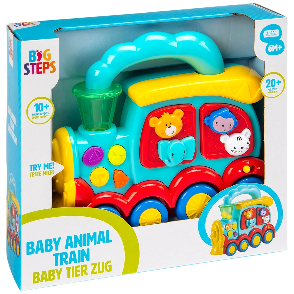 Baby Animals Train Wooden Animal Train By Trixie | The Memo – The