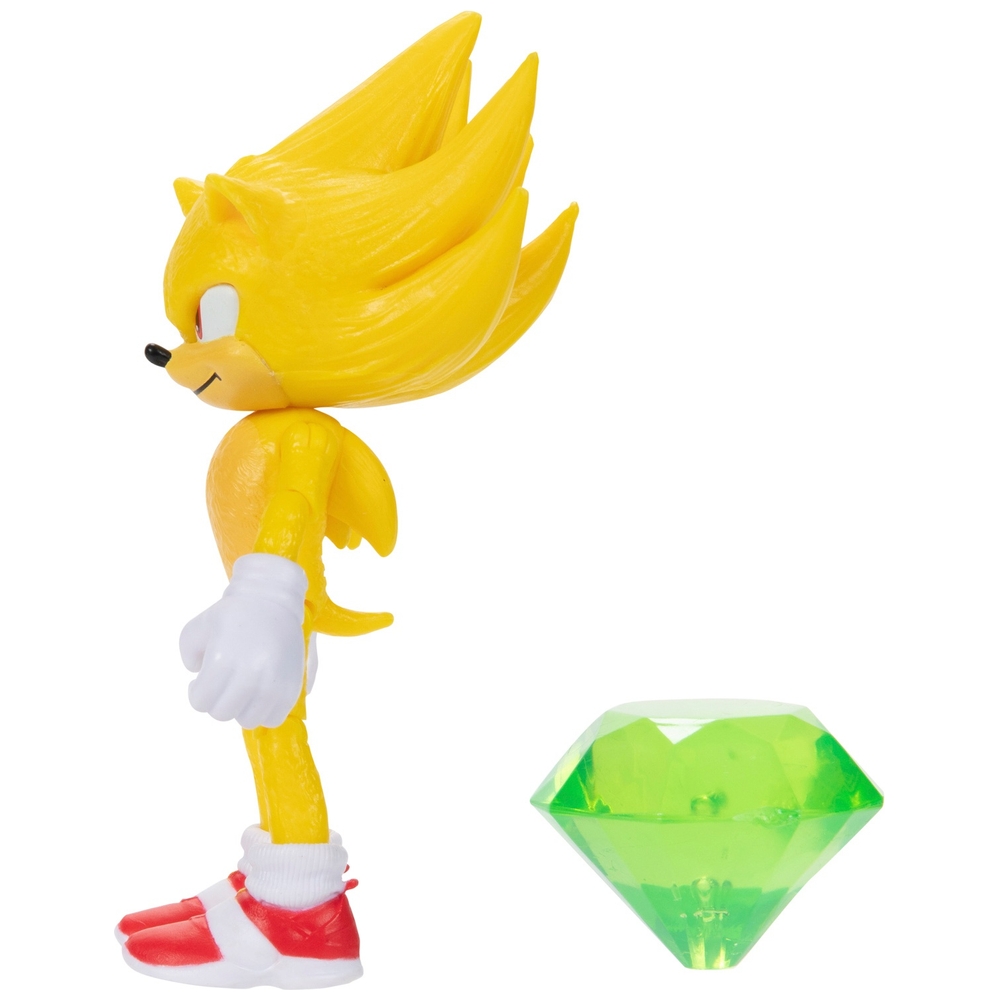 Sonic The Hedgehog 2 Movie 10cm Figure with Master Emerald | Smyths Toys UK