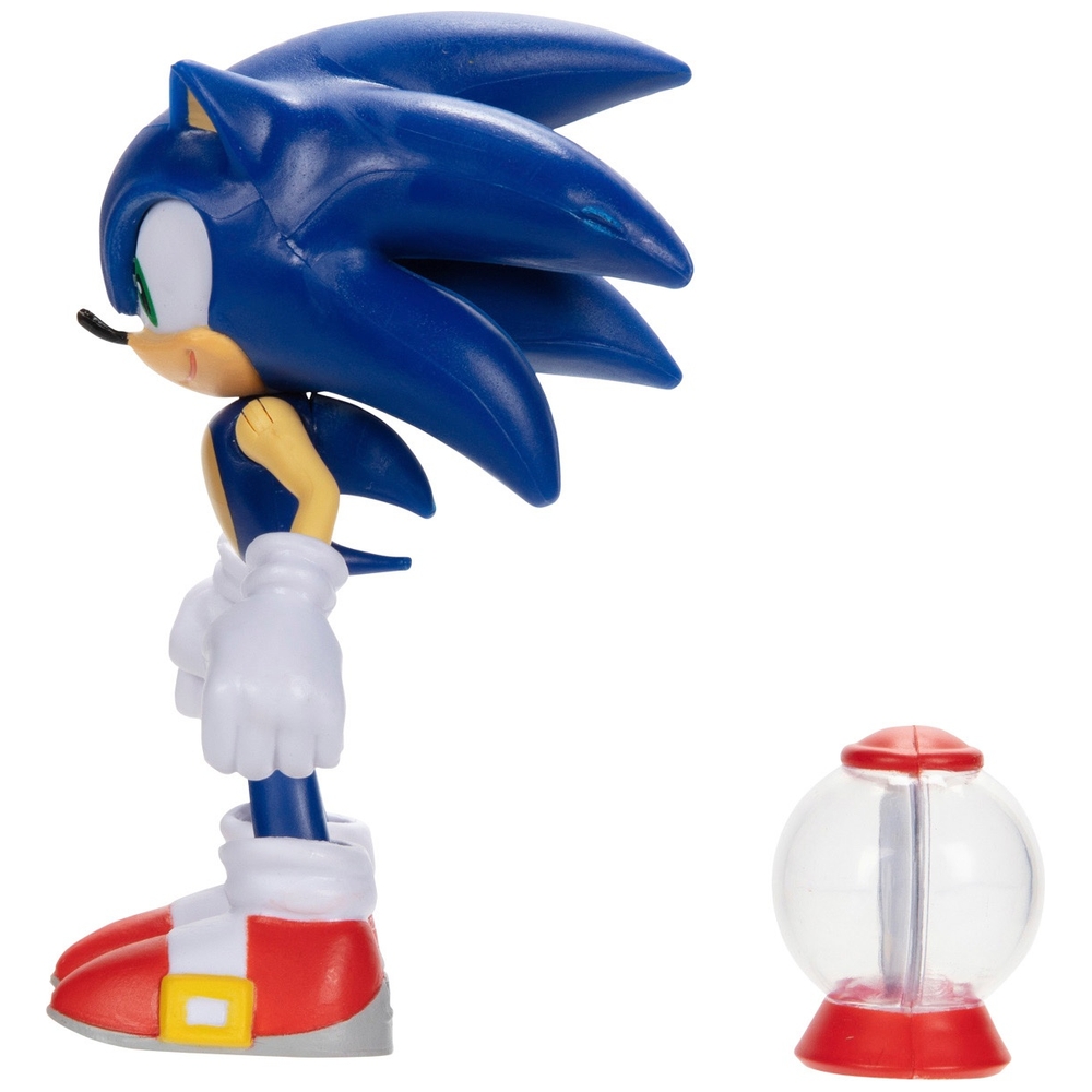 Sonic the Hedgehog 10cm Sonic with Item Box | Smyths Toys UK