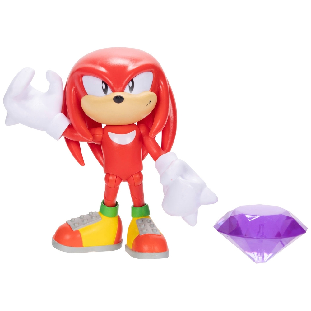 Sonic the Hedgehog Action Figures Classic Knuckles with Purple Chaos ...