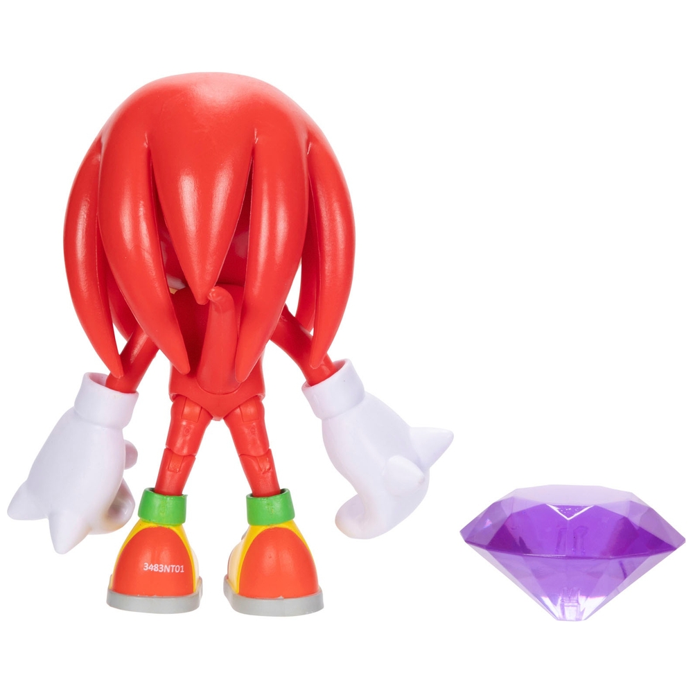 Sonic the Hedgehog Action Figures Classic Knuckles with Purple Chaos ...
