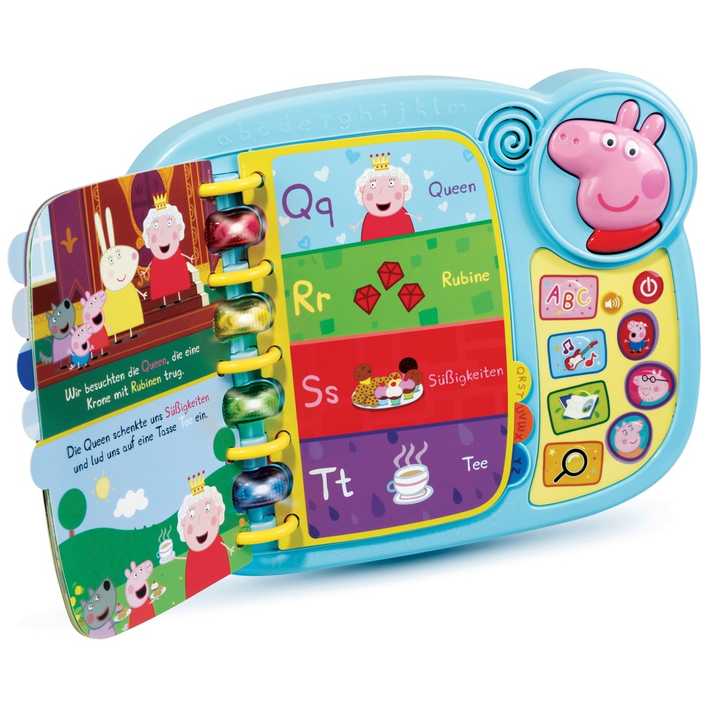 VTech Peppa Pig Peppas ABC-Buch | Smyths Toys Deutschland