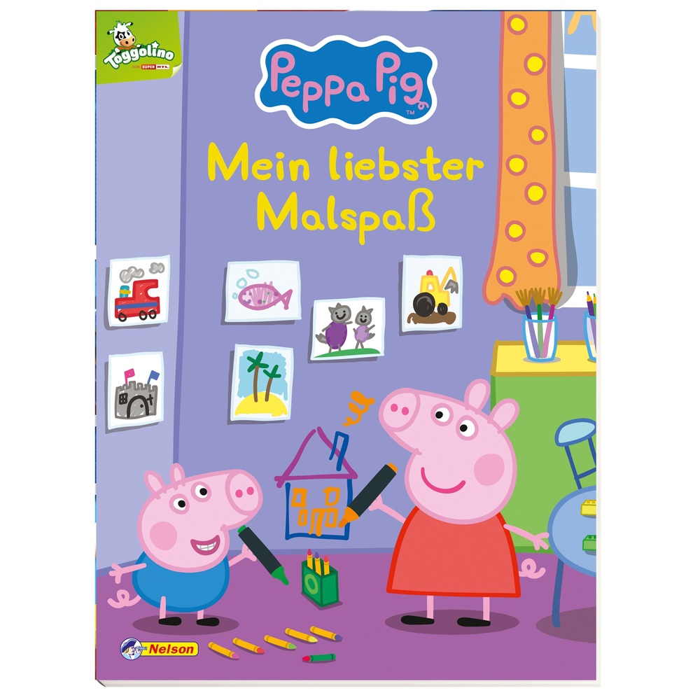 Peppa Wutz Mein liebster Malspaß sortiert | Smyths Toys Österreich