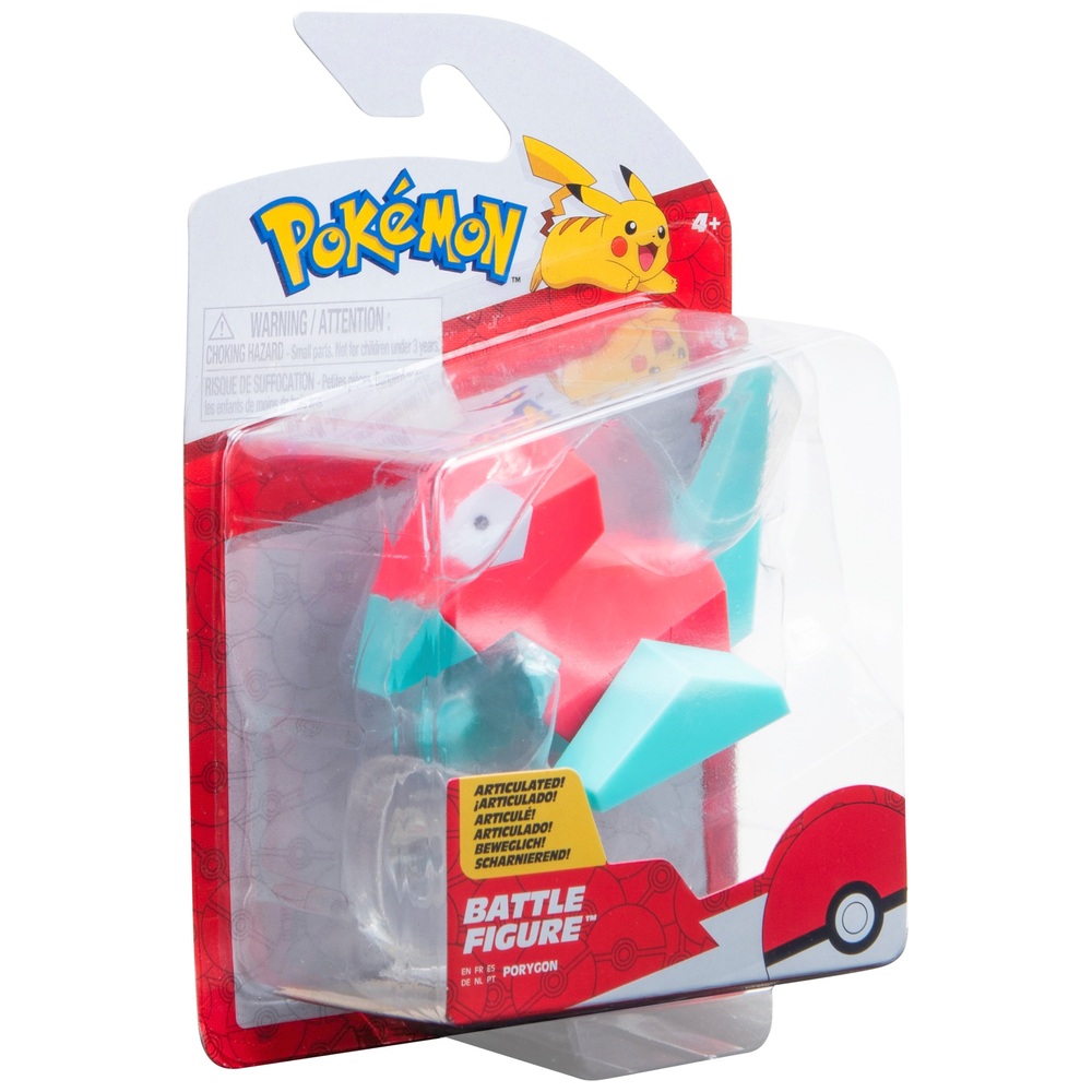 Pokémon Battle Figure Pack – Porygon | Smyths Toys UK