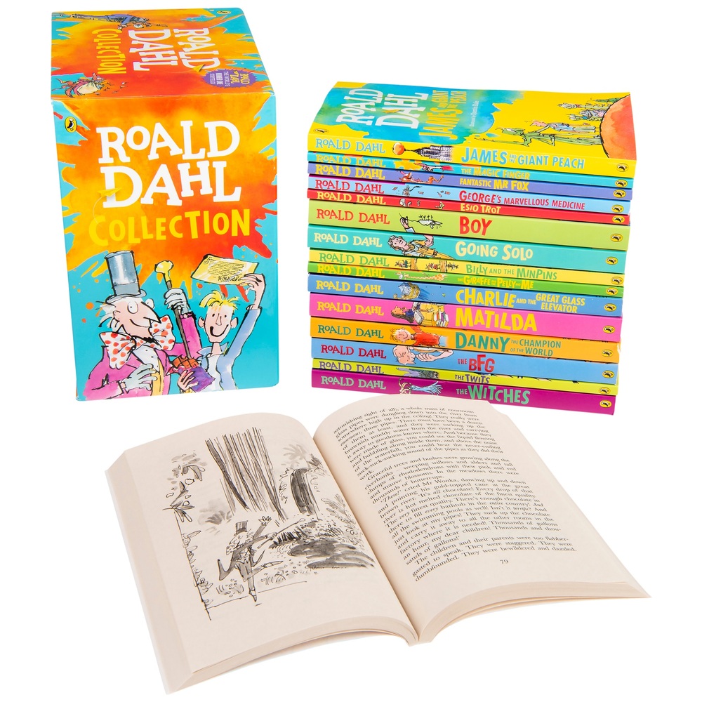 Roald Dahl 16 Books Box Set Collection | Smyths Toys UK