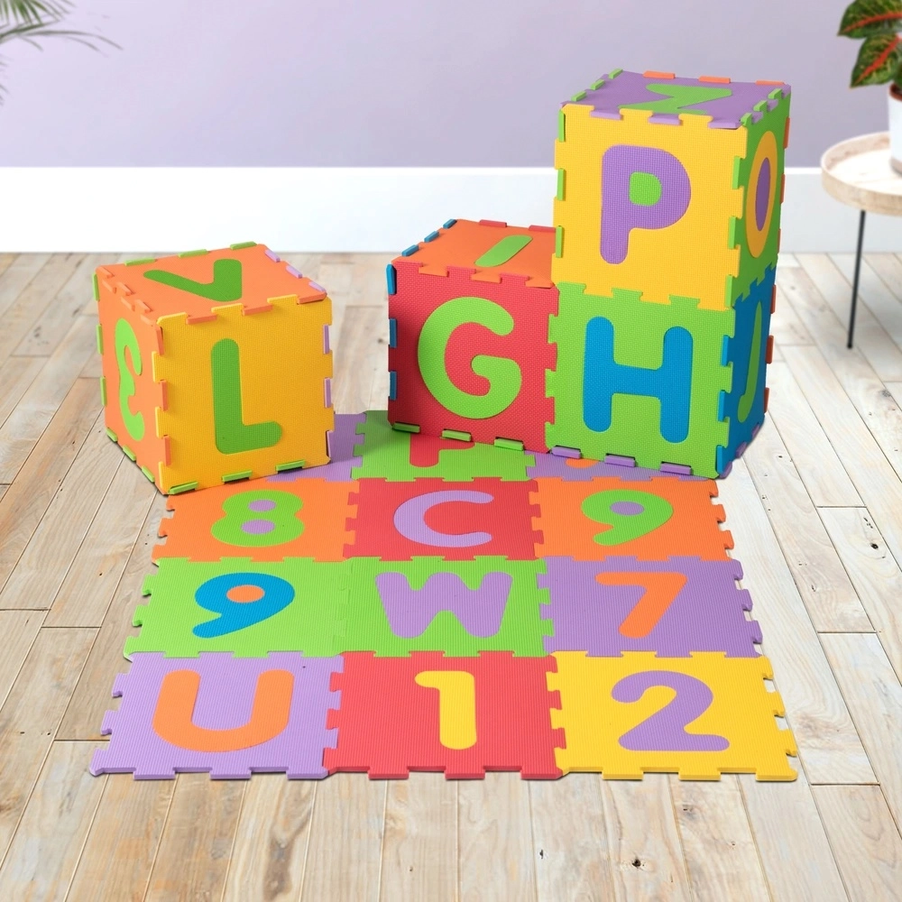 Alphabet Numbers Foam Puzzle Mat