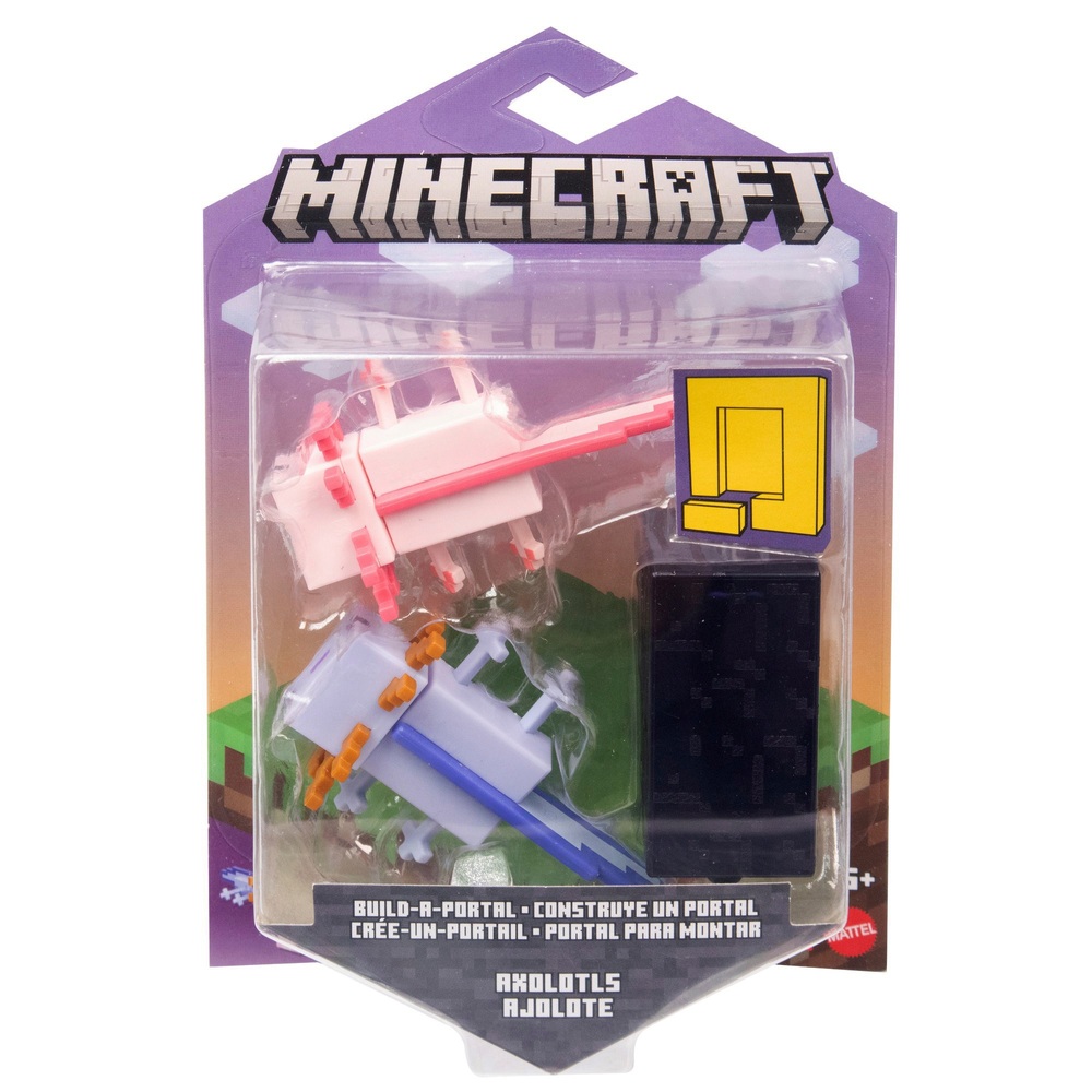 Minecraft 8cm Figure Axolotls | Smyths Toys UK