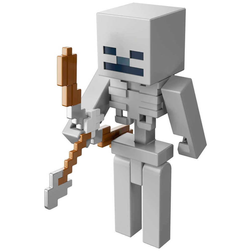 Minecraft 8cm Figure Skeleton | Smyths Toys UK