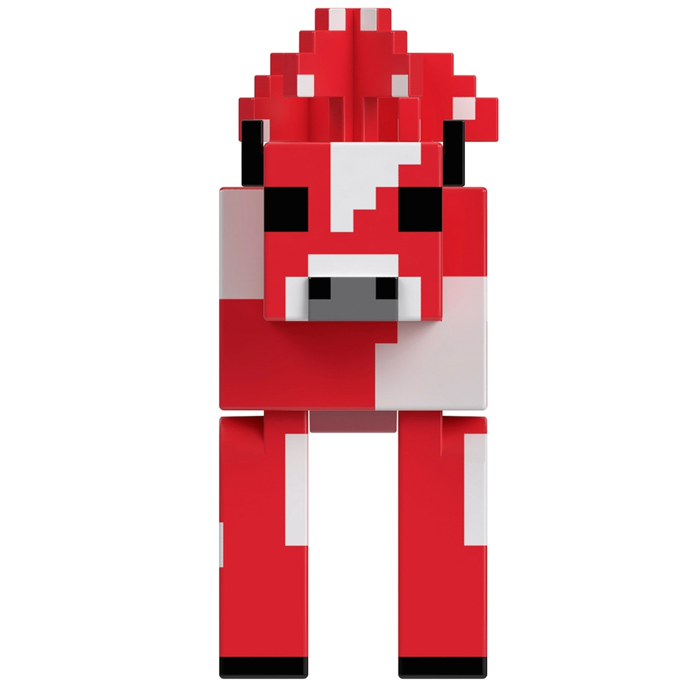 Minecraft Core Figure 8cm Mooshroom | Smyths Toys UK