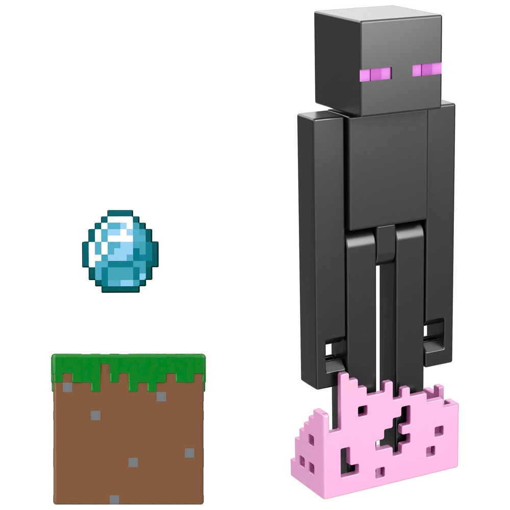 Minecraft Action Figures Enderman 8cm | Smyths Toys Ireland