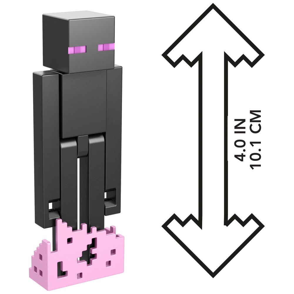 Minecraft Action Figures Enderman 8cm | Smyths Toys Ireland