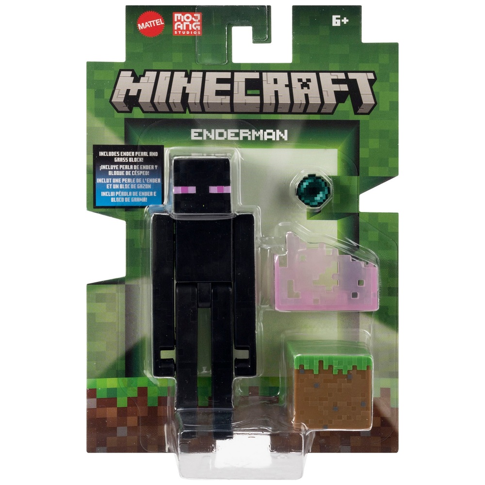 Minecraft Action Figures Enderman 8cm | Smyths Toys UK