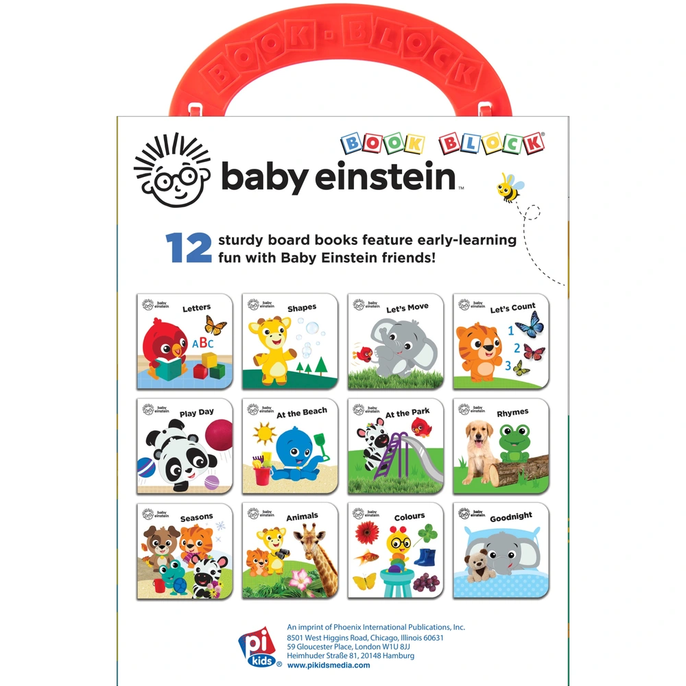 Baby Einstein Birds Board Book Baby Einstein My First Library 12
