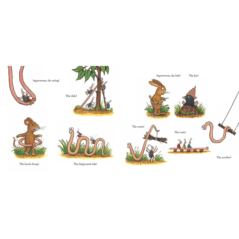 Superworm Paper Back Book by Julia Donaldson | Smyths Toys UK