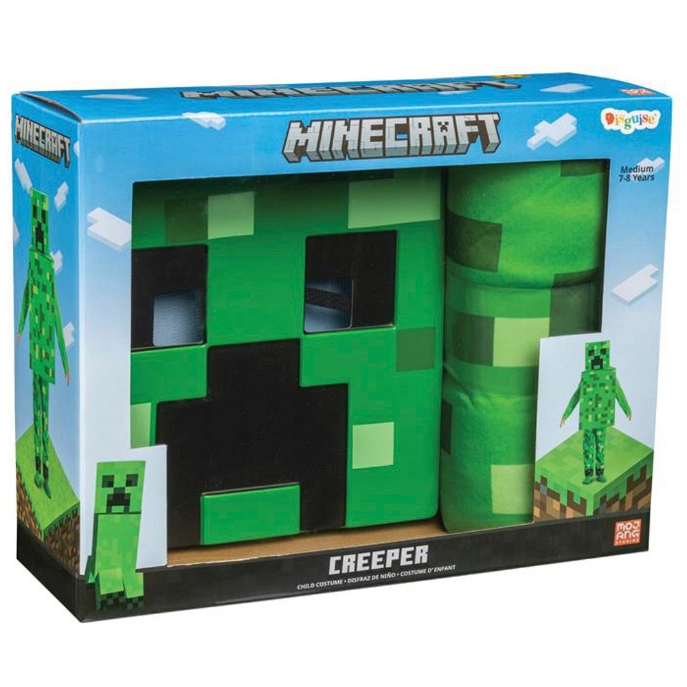 Costume Da Minecraft Creeper Pottery Barn Kids Minecraft Creeper Gamer