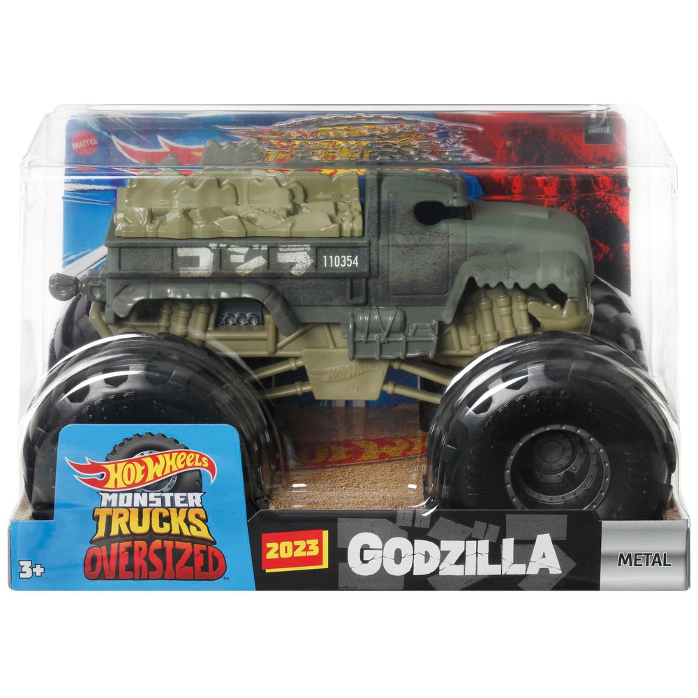 Hot Wheels Monster Truck Oversized Godzilla 1:24 | Smyths Toys Deutschland