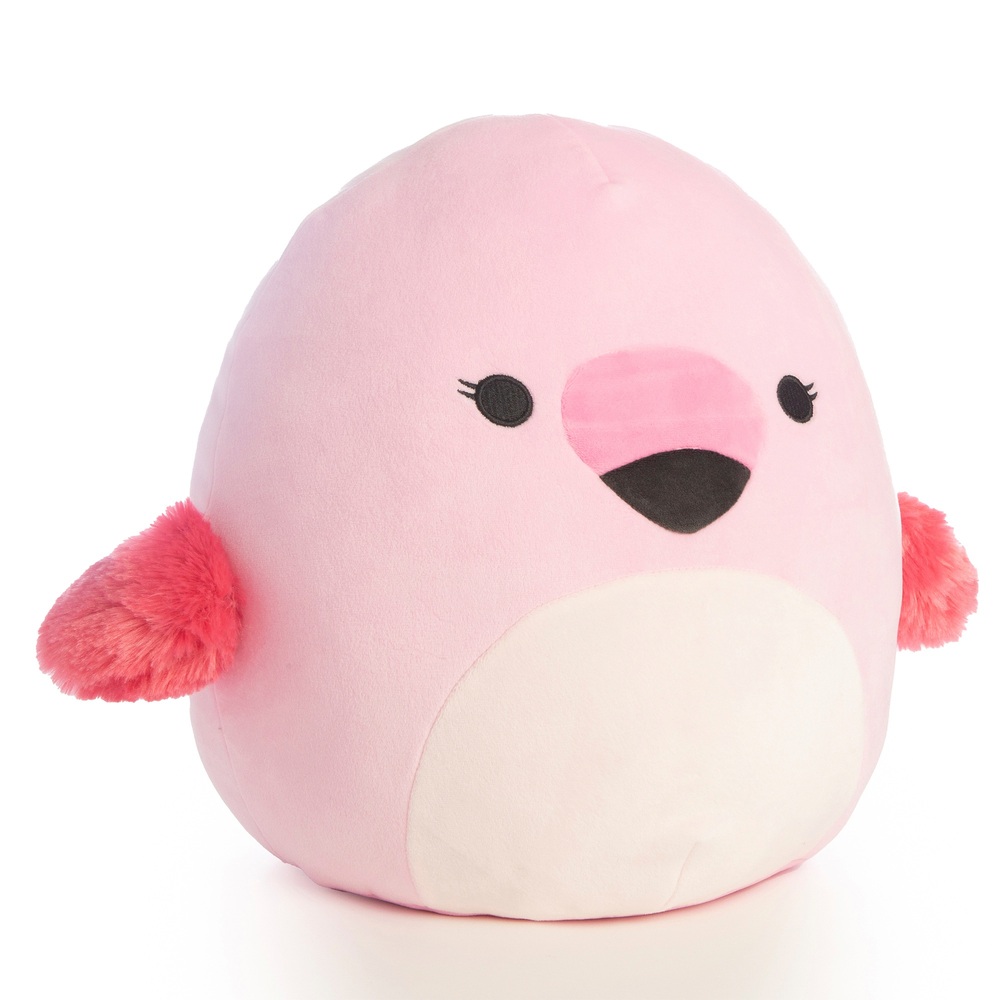 Squishmallows Kuscheltier Cookie der Flamingo Plüschfigur 30 cm rosa ...