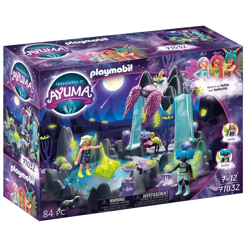 PLAYMOBIL Adventures of Ayuma 71032 Moon Fairy Quelle | Smyths Toys ...