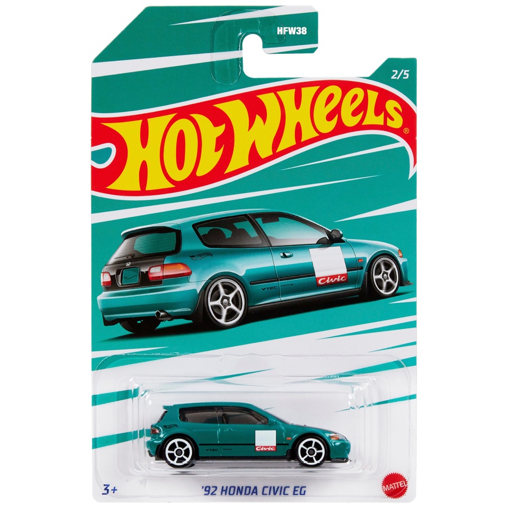 Hot Wheels 1:64 Honda Civic Vehicle Assortment | Smyths Toys Ireland