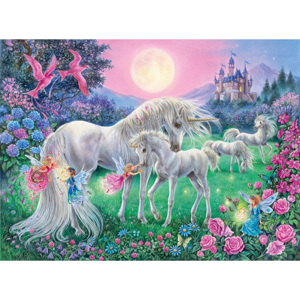 Ravensburger Magical Unicorns 4 X 100 Piece Jigsaw Puzzle Bumper Pack