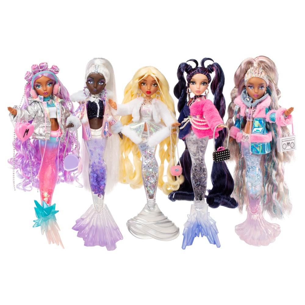 Mermaze Mermaidz Winter Waves Colour Change Fashion Doll - Nera ...