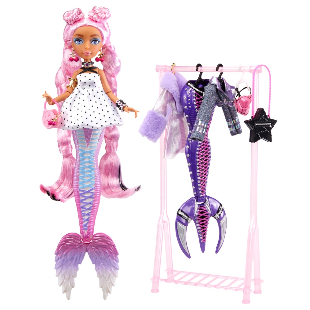 Mermaze Mermaidz Puppe Fashion Fins Meerjungfrau mit Farbwechsel ...