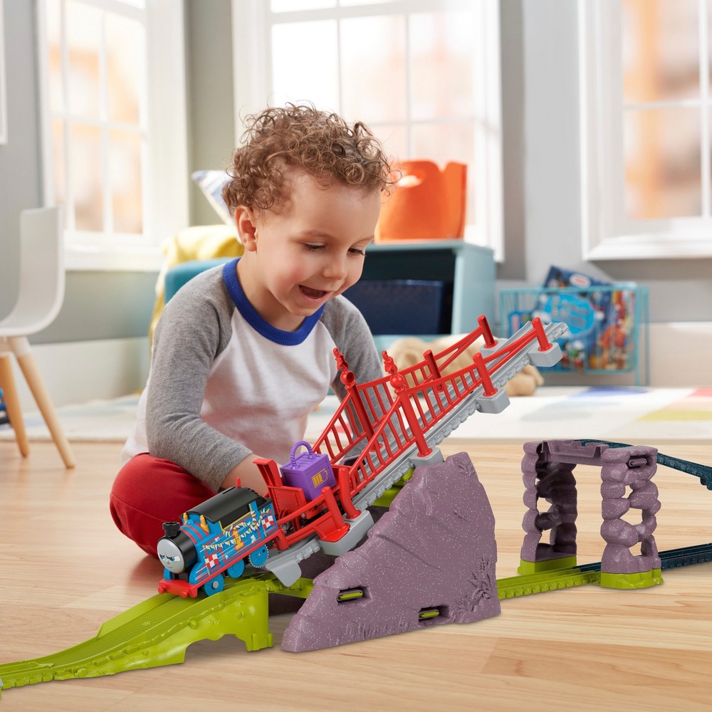 Thomas & Friends Thomas & Kana Cargo Race Train Playset | Smyths Toys ... Thomas & Friends Thomas & Kana Cargo Race Train Playset | Smyths Toys ...