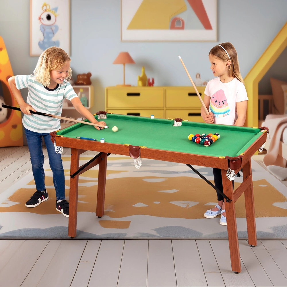 Kids Playing Billiards