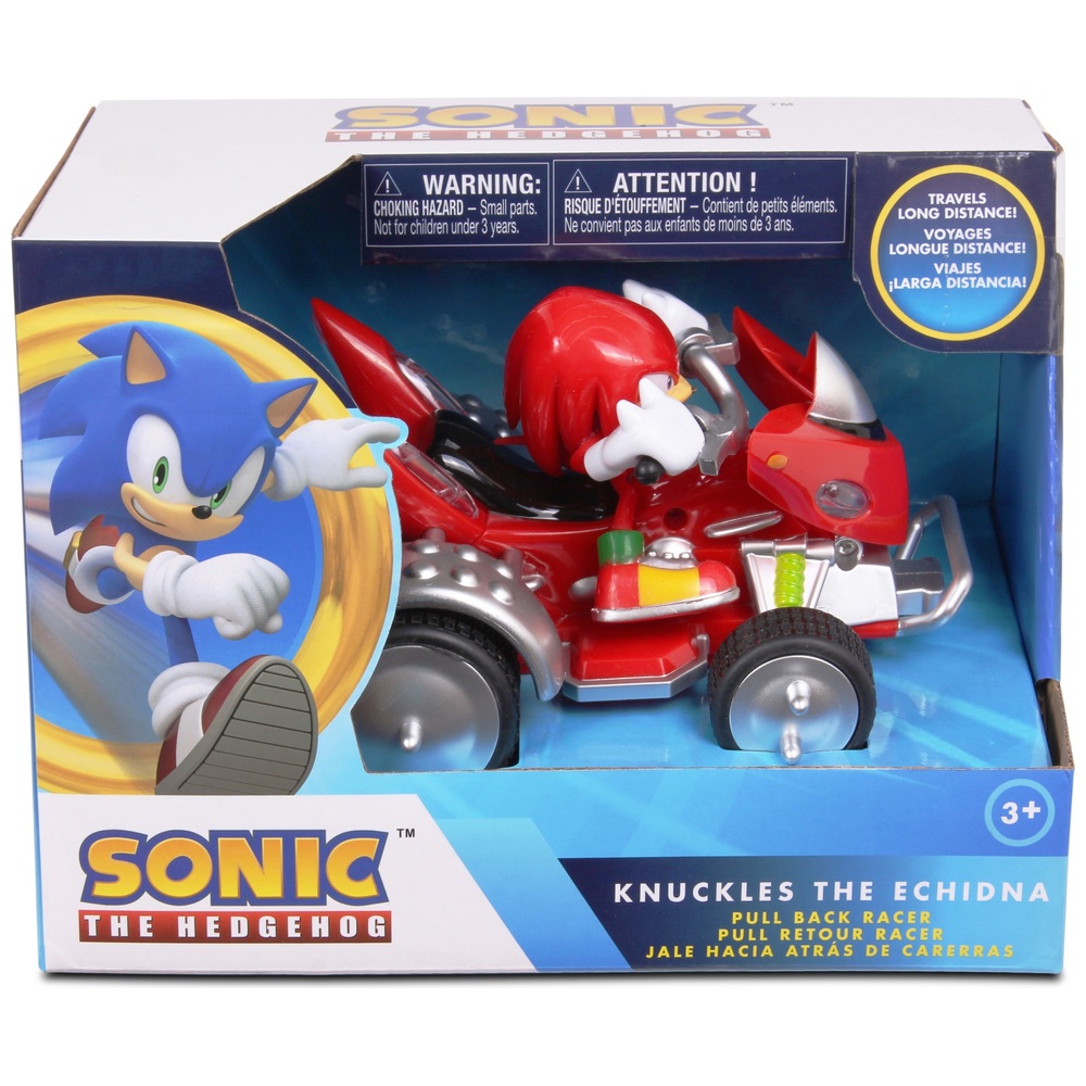 Sonic The Hedgehog Knuckles Pull Back-Rennwagen | Smyths Toys Schweiz