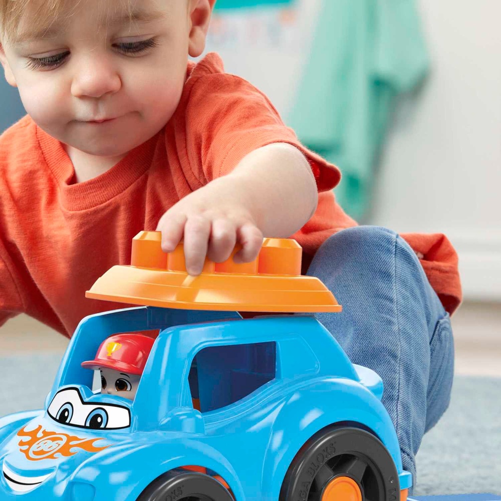 MEGA Bloks Building Blocks Ricky Race Car | Smyths Toys Ireland