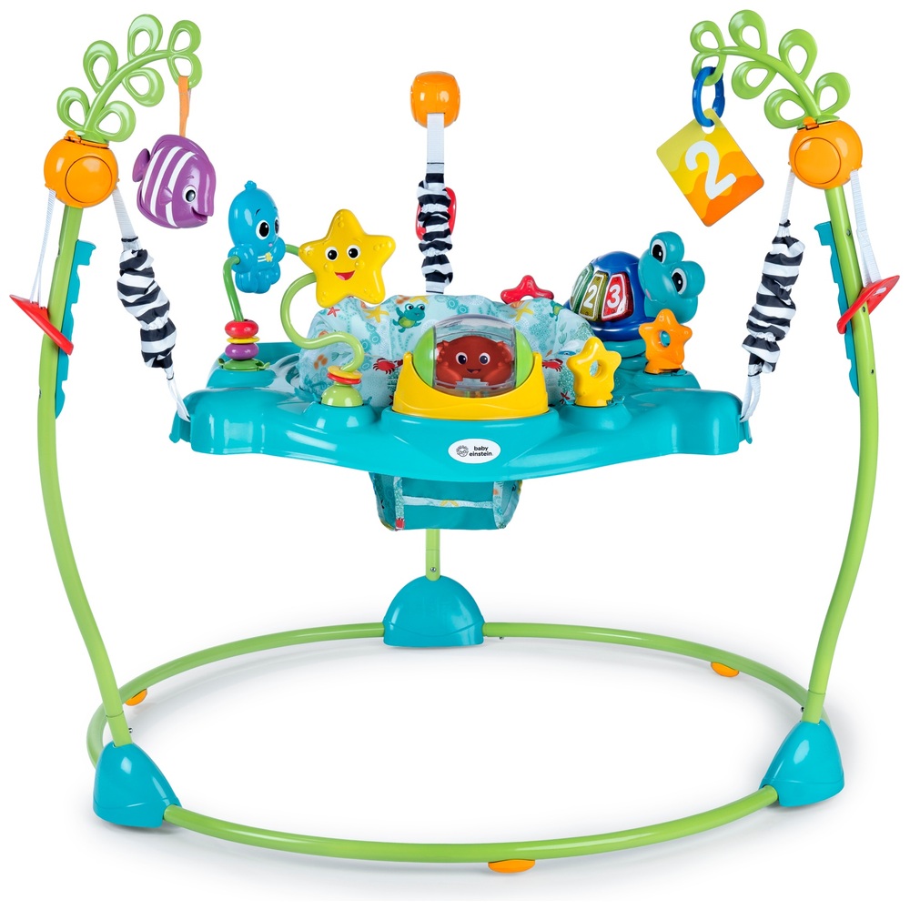 Baby Einstein Curiosity Cove 2-in-1 Activity Baby Jumper | Smyths Toys UK
