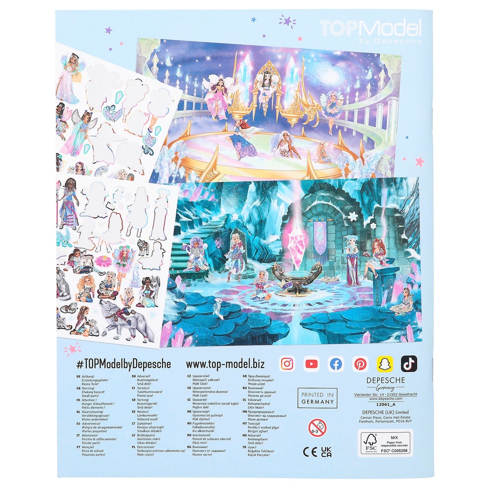 TOPModel Iceworld Sticker Book | Smyths Toys UK