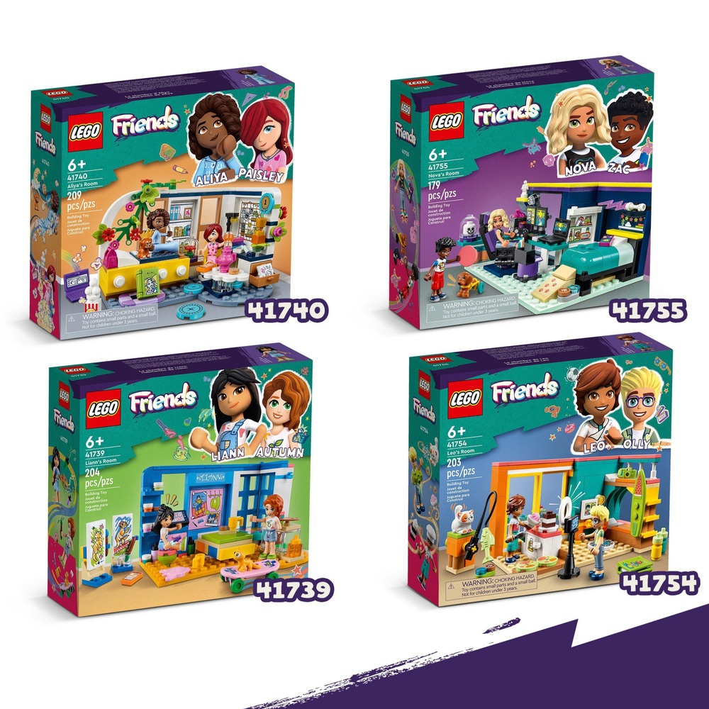 LEGO Friends 41739 Liann's Room Set | Smyths Toys UK