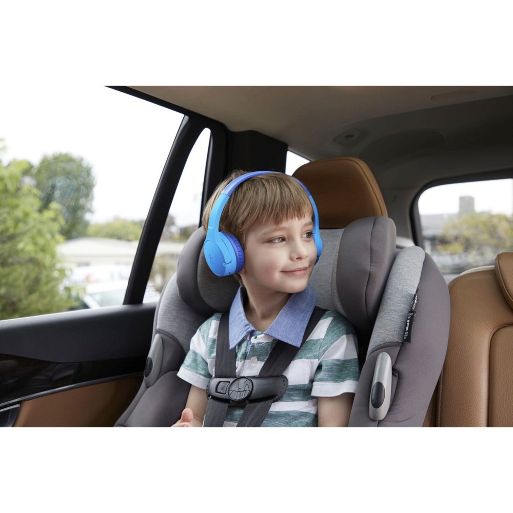 Belkin SOUNDFORM Mini Wireless On-Ear Headphones for Kids - Blue ...