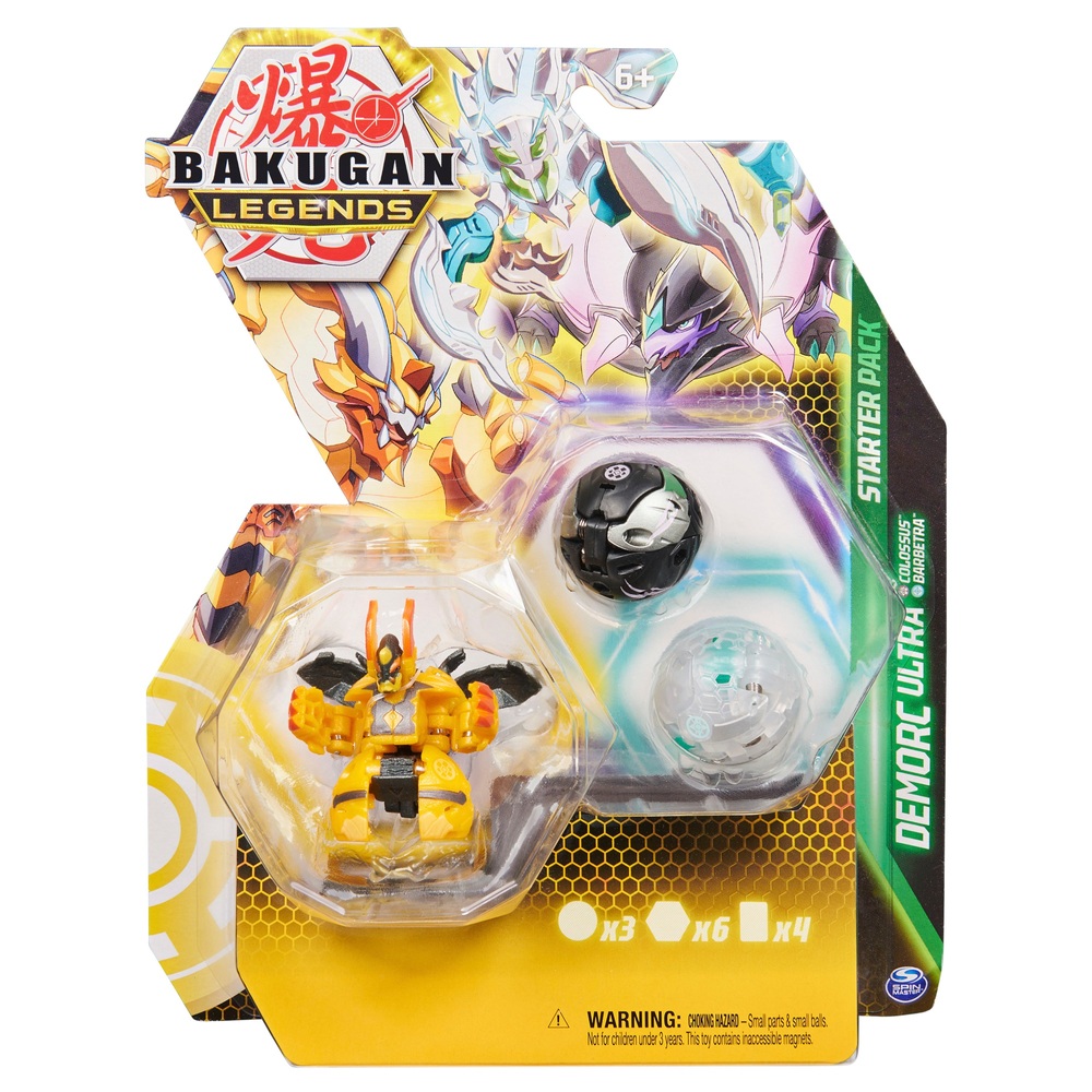 Bakugan Legends Starter Pack - Barbetra White | Smyths Toys UK