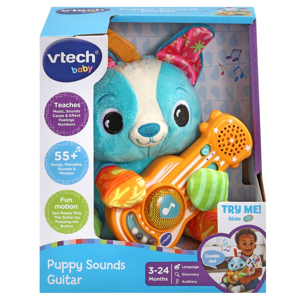 Vtech Puppy Sounds Guitar | Smyths Toys UK Vtech Puppy Sounds Guitar | Smyths Toys UK