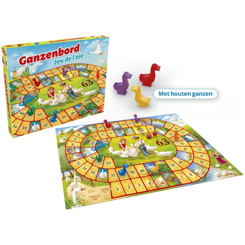 Ganzenbord Bordspel | Smyths Toys Nederland