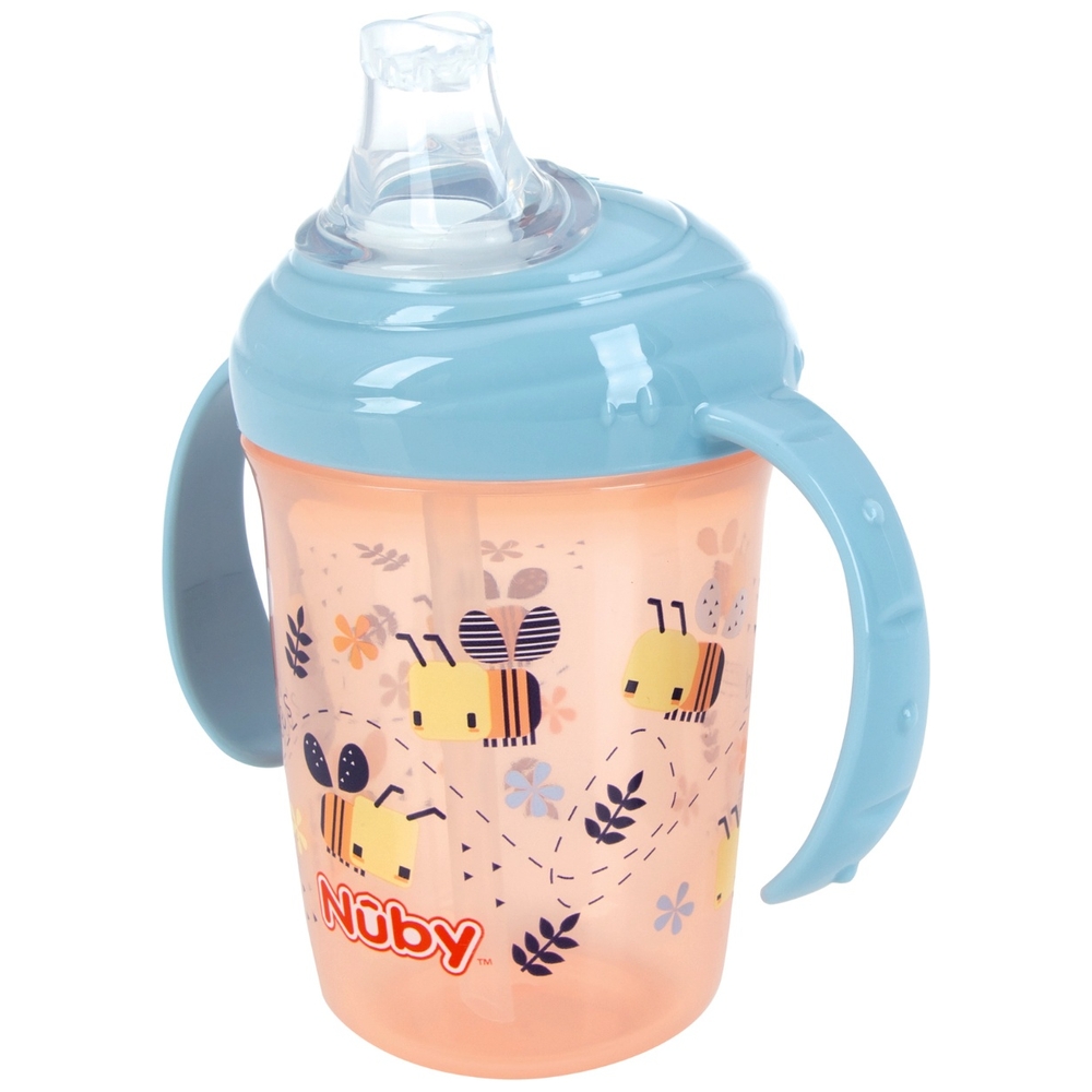 Nuby Grip 'N' Sip 240ml Sippy Cup Assortment | Smyths Toys UK