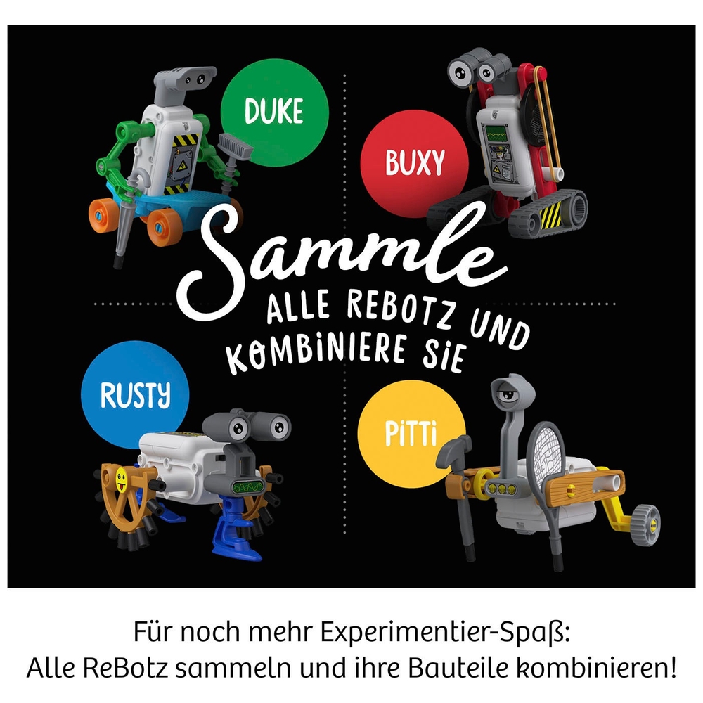 KOSMOS ReBotz Roboter Bausatz sortiert | Smyths Toys Österreich