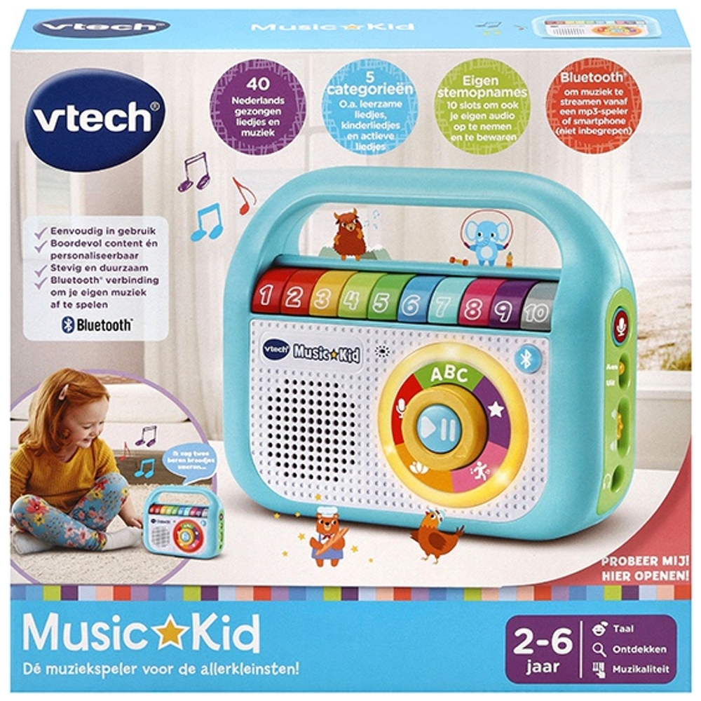 VTech Music Kid Muziekspeler | Smyths Toys Nederland